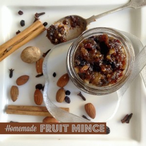 Homemade Fruit Mince - The Klutzy Cook